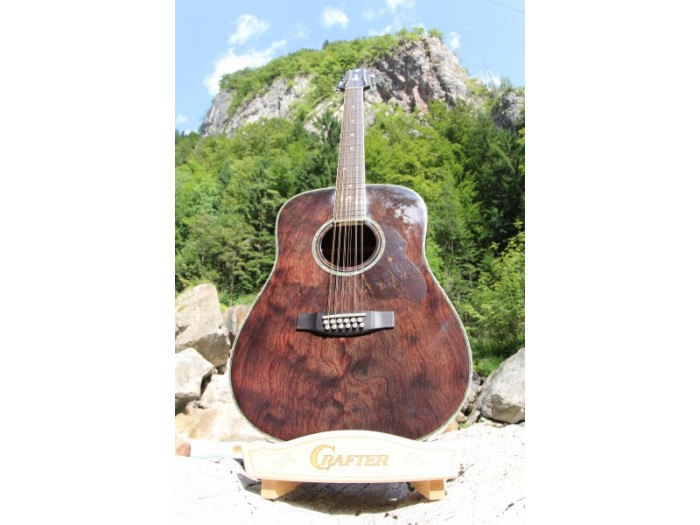 Crafter MD 70-12EQ/TBK 12 strings electro-acoustic guitar, Dreadnaught ...
