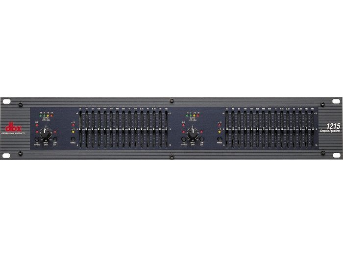 dbx 1215 Dual 15 Band Graphic Equalizer