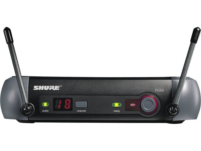 Shure PGX4E Diversity Receiver with PS20 Power Supply and 1/4 Wave Antennas